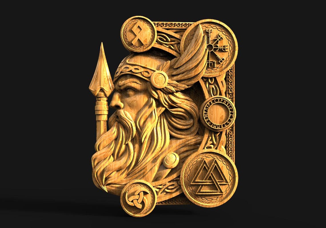 Digital File Odin CNC, 3d Model STL - Etsy