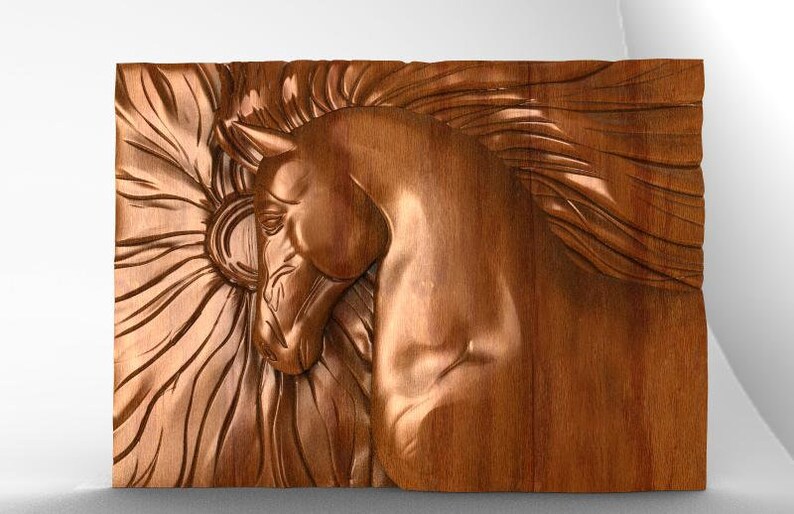 Digital File Horse CNC 3d Model STL - Etsy Ireland