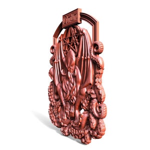 Digital File Cthulhu CNC 3d Mdoel Stl - Etsy