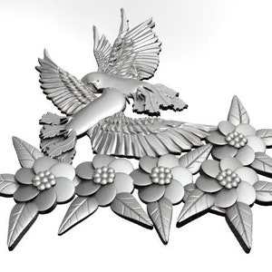 Digital File Birds Cnc 3d Model Stl - Etsy