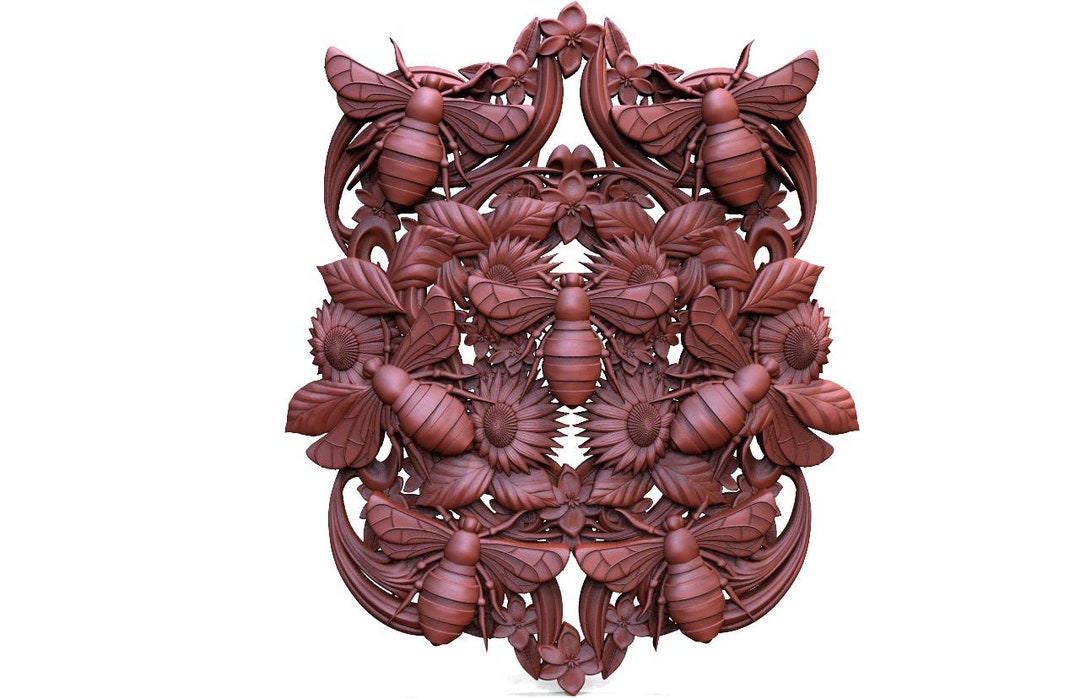 Digital File Bee CNC 3d Mode Stl - Etsy