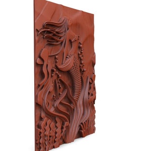 Digital File Mermaid CNC 3d Model STL - Etsy