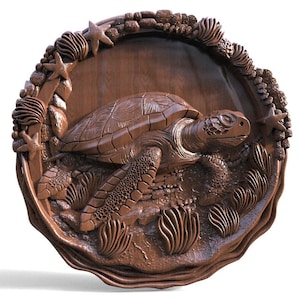 Digital File Turtle CNC 3d Model Stl - Etsy