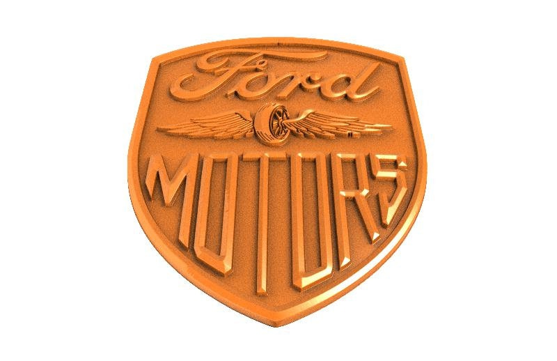 Digital File Ford Motors Cnc 3d Model - Etsy