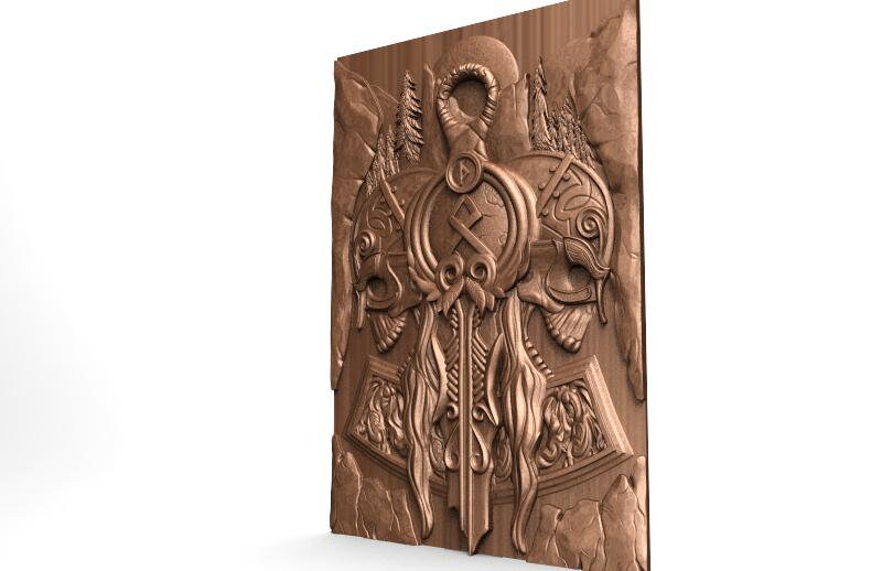 Digital File Viking CNC 3d Model Stl - Etsy UK
