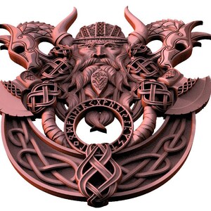 Digital File Viking CNC 3d Model Stl - Etsy