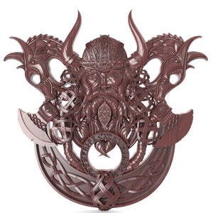 Digital File Viking CNC 3d Model Stl - Etsy