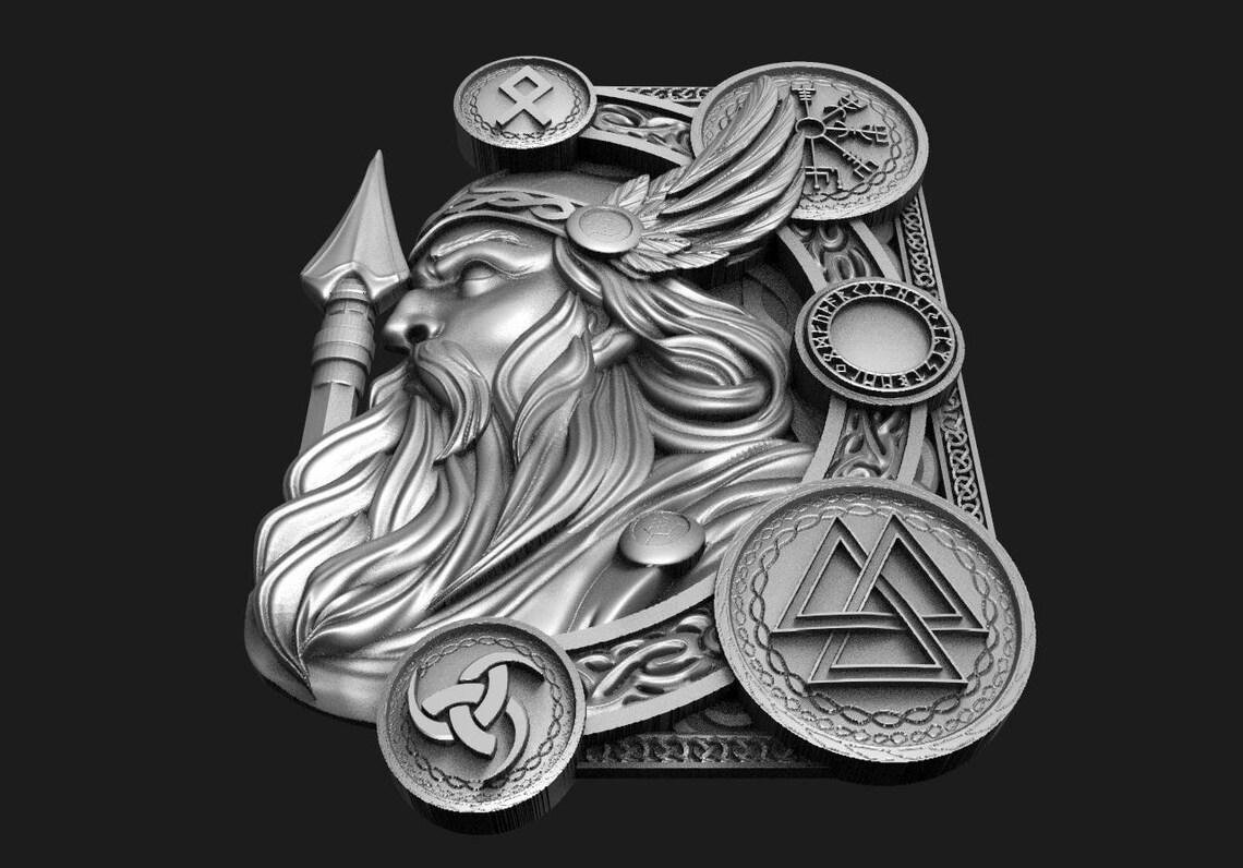 Digital File Odin CNC, 3d Model STL - Etsy