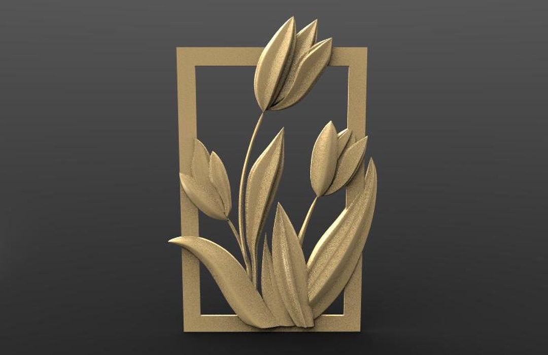 3d Model Stl File Flowers Cnc Router 3d Printing - Etsy UK