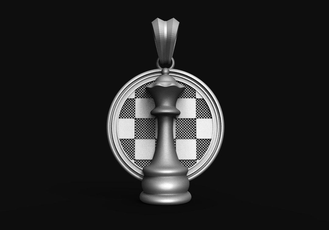 Digital File Chess Queen, 3d Model Stl - Etsy
