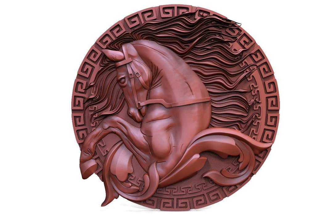 Digital File Horse CNC 6 3d Model STL - Etsy