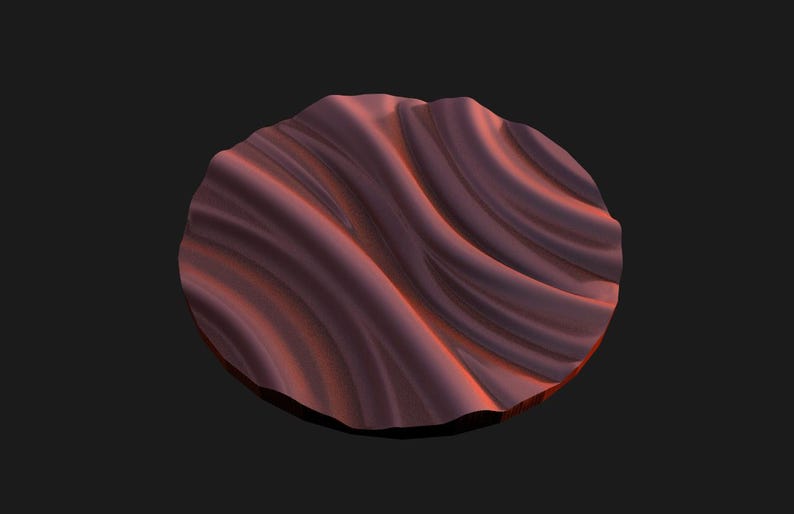 Panel Wave CNC 3D Model, STL File for CNC and 3D Printer - Etsy