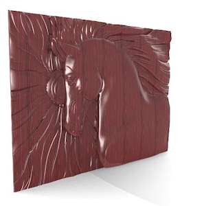 Digital File Horse CNC 3d Model STL - Etsy