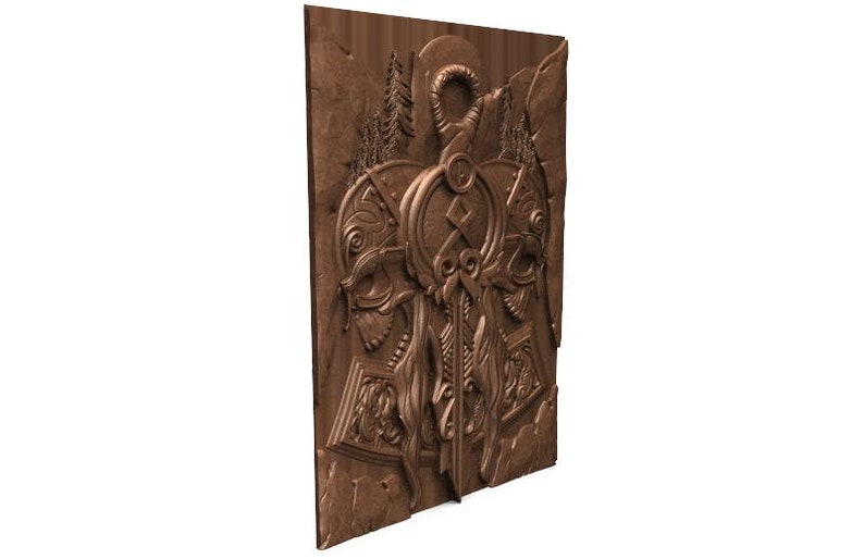 Digital File Viking CNC 3d Model Stl - Etsy