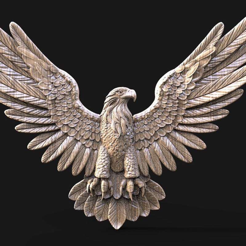 Eagle Statue 3d Print - Etsy