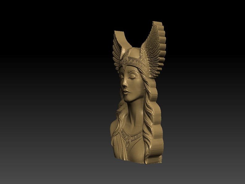 Valkyrie 3D Model, Stl File for CNC 3D Printing - Etsy