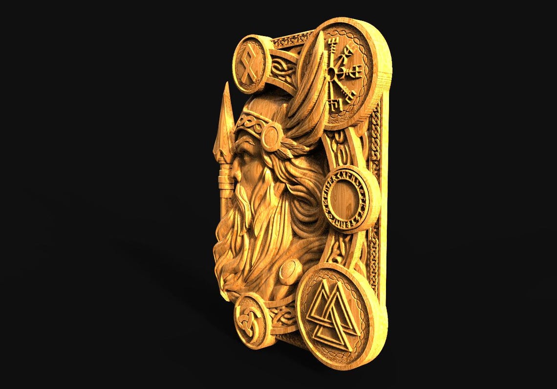 Digital File Odin CNC, 3d Model STL - Etsy