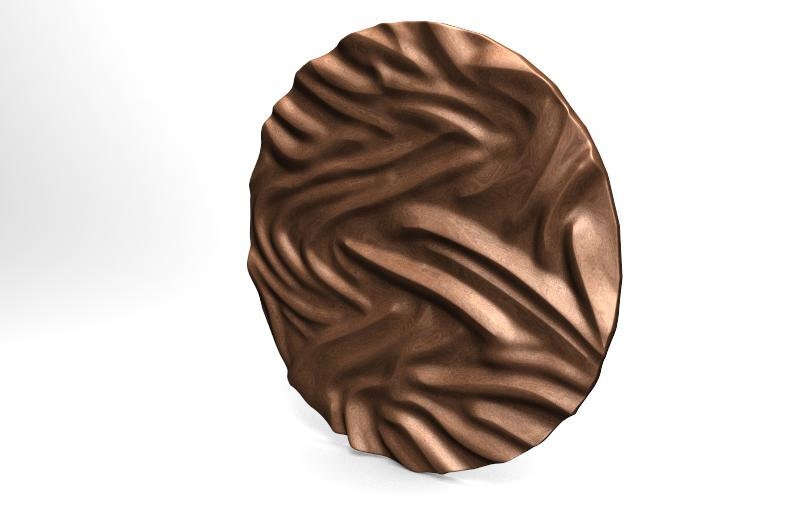 Digital File Wave Panel Deco CNC 3d Model Stl - Etsy