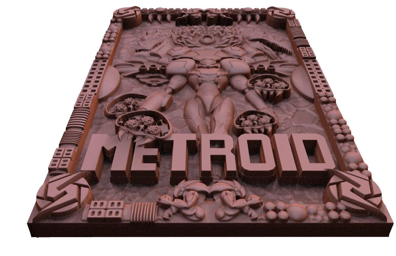 Digital File Metroid Samus CNC 3d Model Stl - Etsy UK
