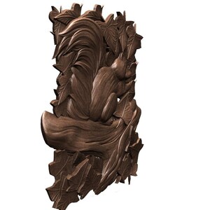 Digital File Squirrel CNC 3d Model STL - Etsy
