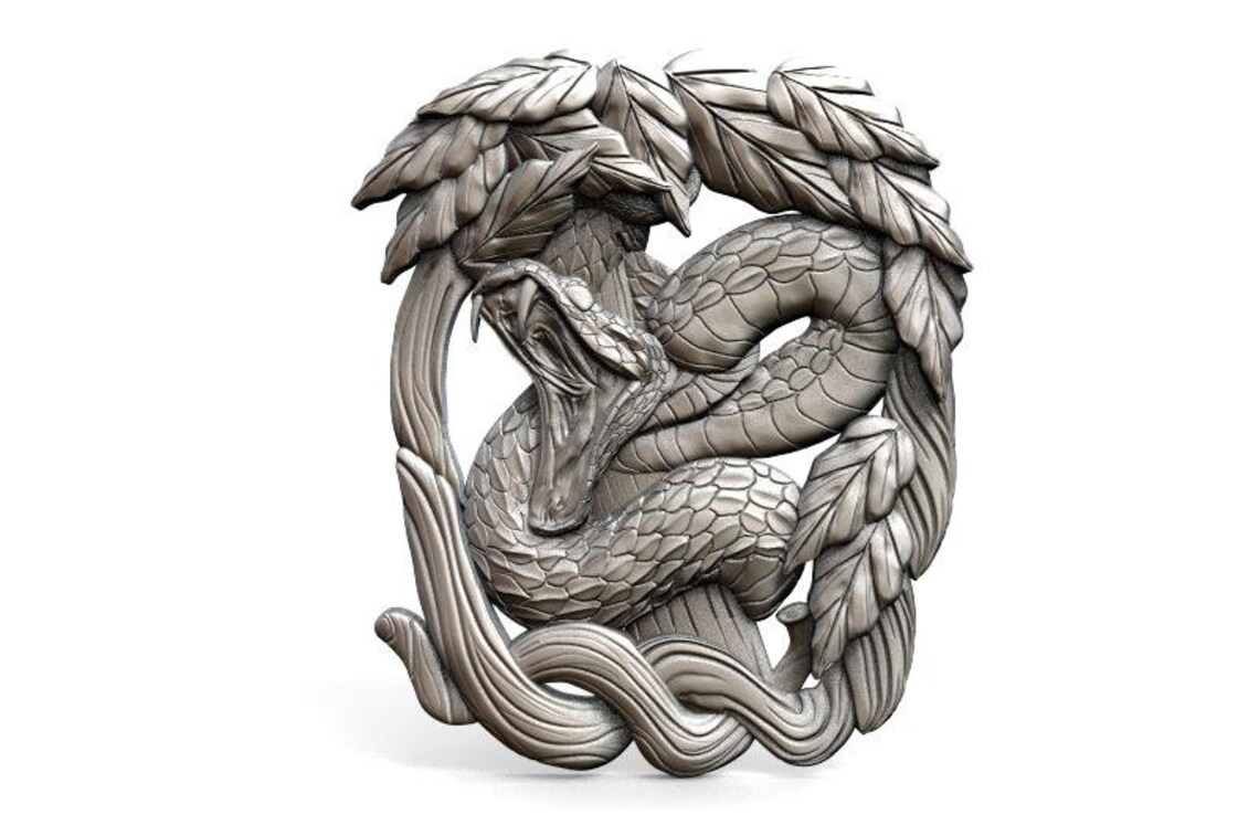 Digital File Snake CNC 3d Model Stl - Etsy Finland