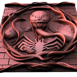 Digital File Venom, CNC 3D Model Stl - Etsy