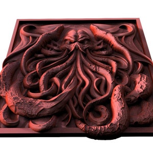 Digital File Cthulhu CNC 3d Model Stl - Etsy