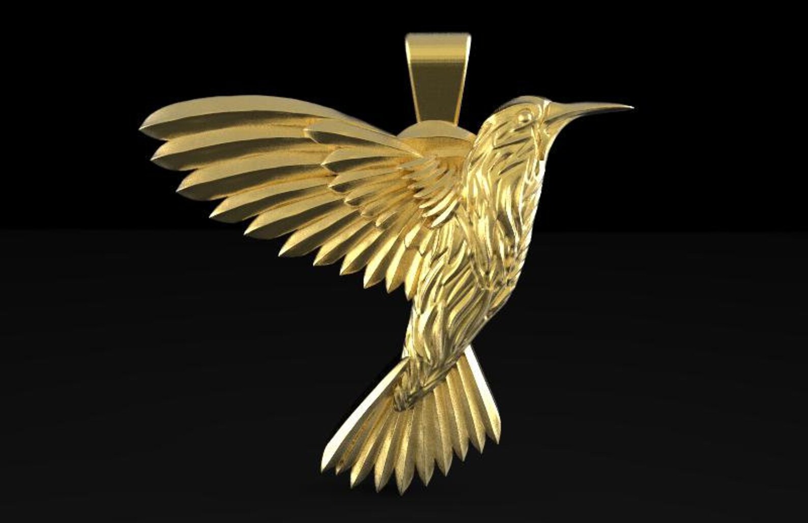 Digital File Hummingbird Jewelry STL 3d Model - Etsy