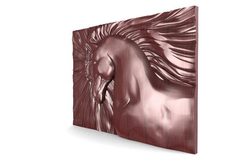 Digital File Horse CNC 3d Model STL - Etsy