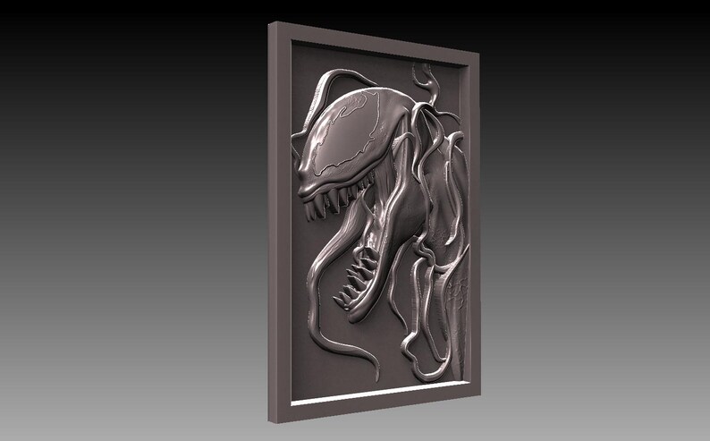 Venom 3D Model, STL File for CNC Router Impresoin 3D - Etsy Canada