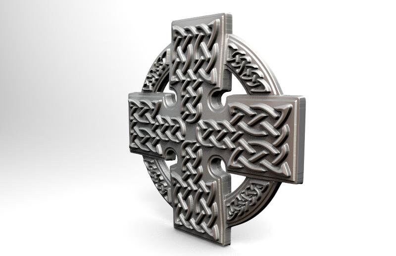 Digital File Celtic Cross CNC 3d Model STL - Etsy UK