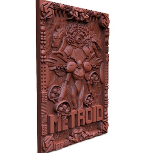 Digital File Metroid Samus CNC 3d Model Stl - Etsy UK