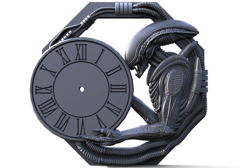 Digital File Alien Xenomorph, CNC 3d Model STL - Etsy