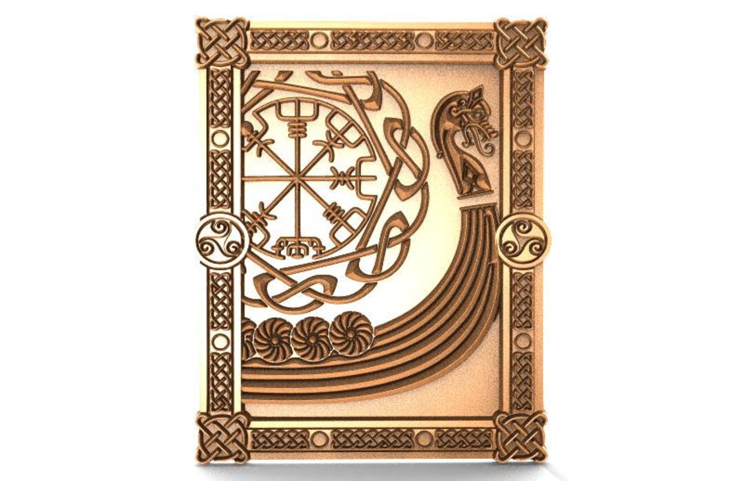 Digital File Viking Ship 2 CNC 3d Model Stl - Etsy