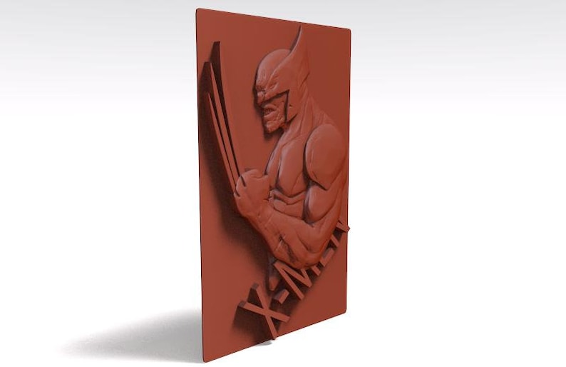 Digital File Wolverine CNC 3d Model Stl - Etsy