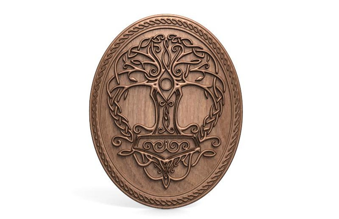 Digital File Tree of Life Cnc 3d Model Stl - Etsy