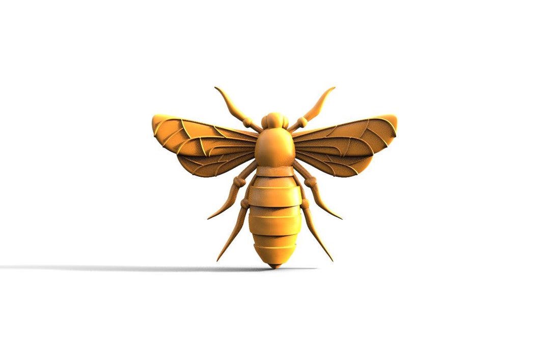 Bee 3d Model Stl - Etsy