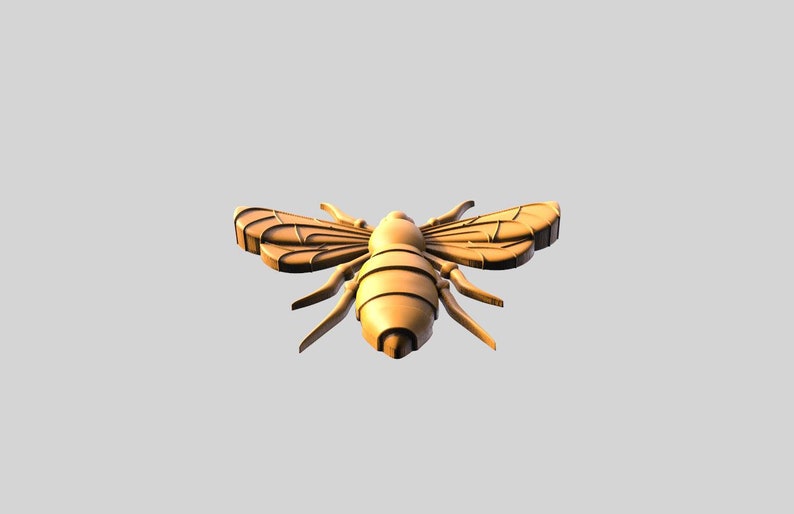 Bee 3d Model Stl - Etsy