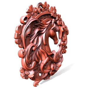 Digital File Horse CNC 3d Model STL - Etsy