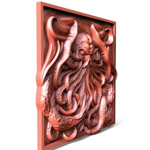 Digital File Cthulhu CNC 3d Model Stl - Etsy