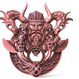 Digital File Viking CNC 3d Model Stl - Etsy