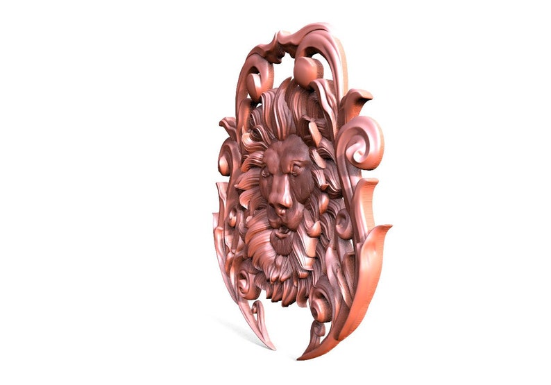 Digital File Lion CNC 3d Model Stl - Etsy