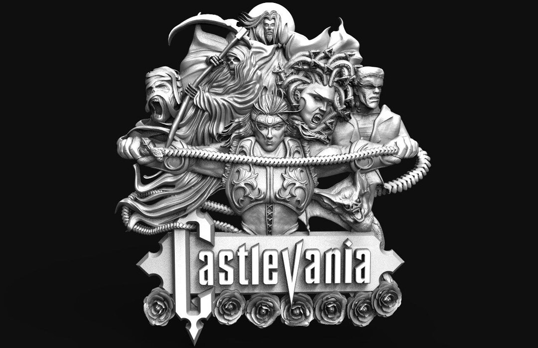 Digital File Castlevania CNC 3d Model Stl - Etsy