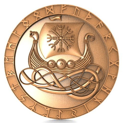 Digital File Viking Ship CNC 3d Model Stl - Etsy