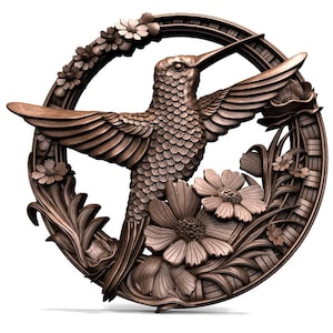 Digital File Hummingbird CNC 3d Model Stl - Etsy