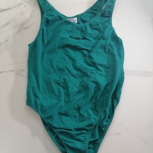 REEBOK Gymnastics Bodywear Vintage High Leg Cotton 80s 90s - Etsy