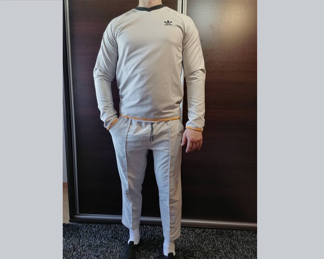 ADIDAS Tracksuit Set Costume Overalls Tennis Golf Stripes - Etsy