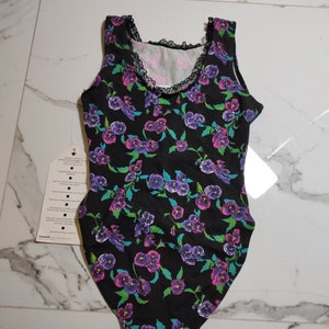 GILDA MARX Vintage Bodywear Costume Full Back Panty Fitness Sporty ...