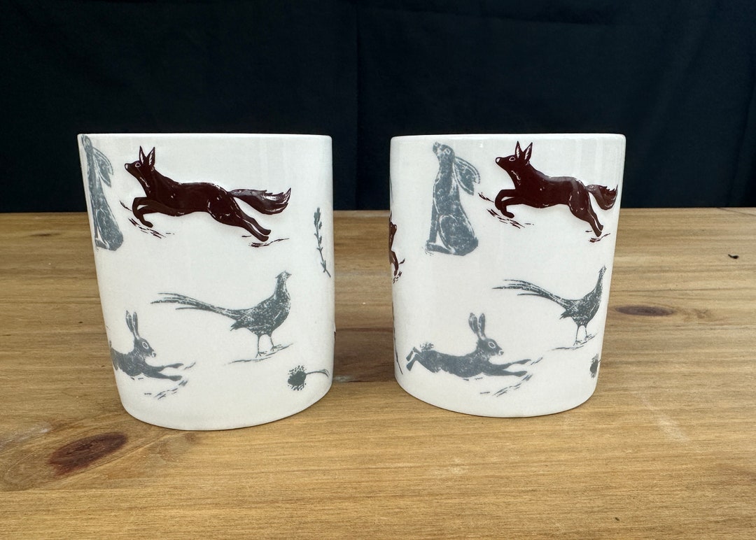 Countryside Inspired Ceramic Pot - Etsy