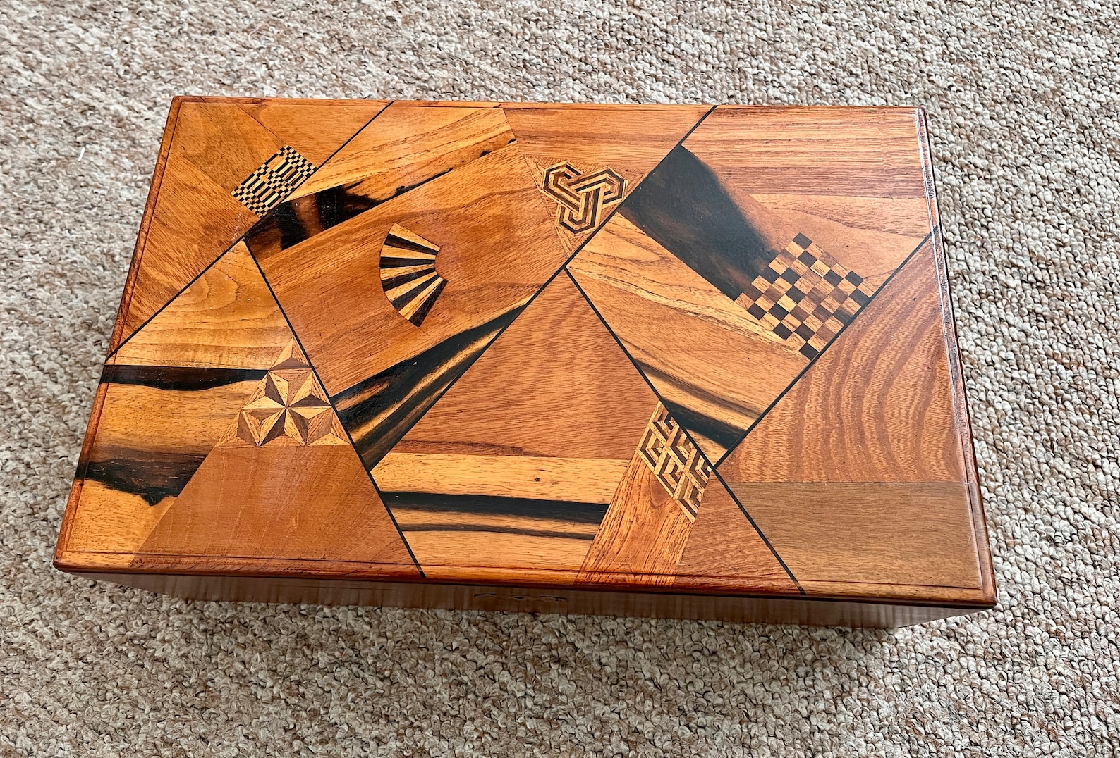 Beautiful Antique Inlay Oriental-inspired Writing Box - Etsy